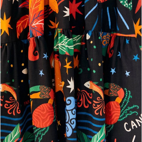 FARM Rio | Dresses | Nwt Farm Rio Zodiac Organic Cotton Mini Dress ...